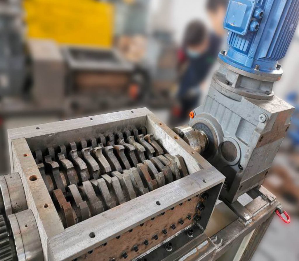 TRITURADORAS Serie MINI - Doble eje - Solimaq, soluciones para el reciclaje